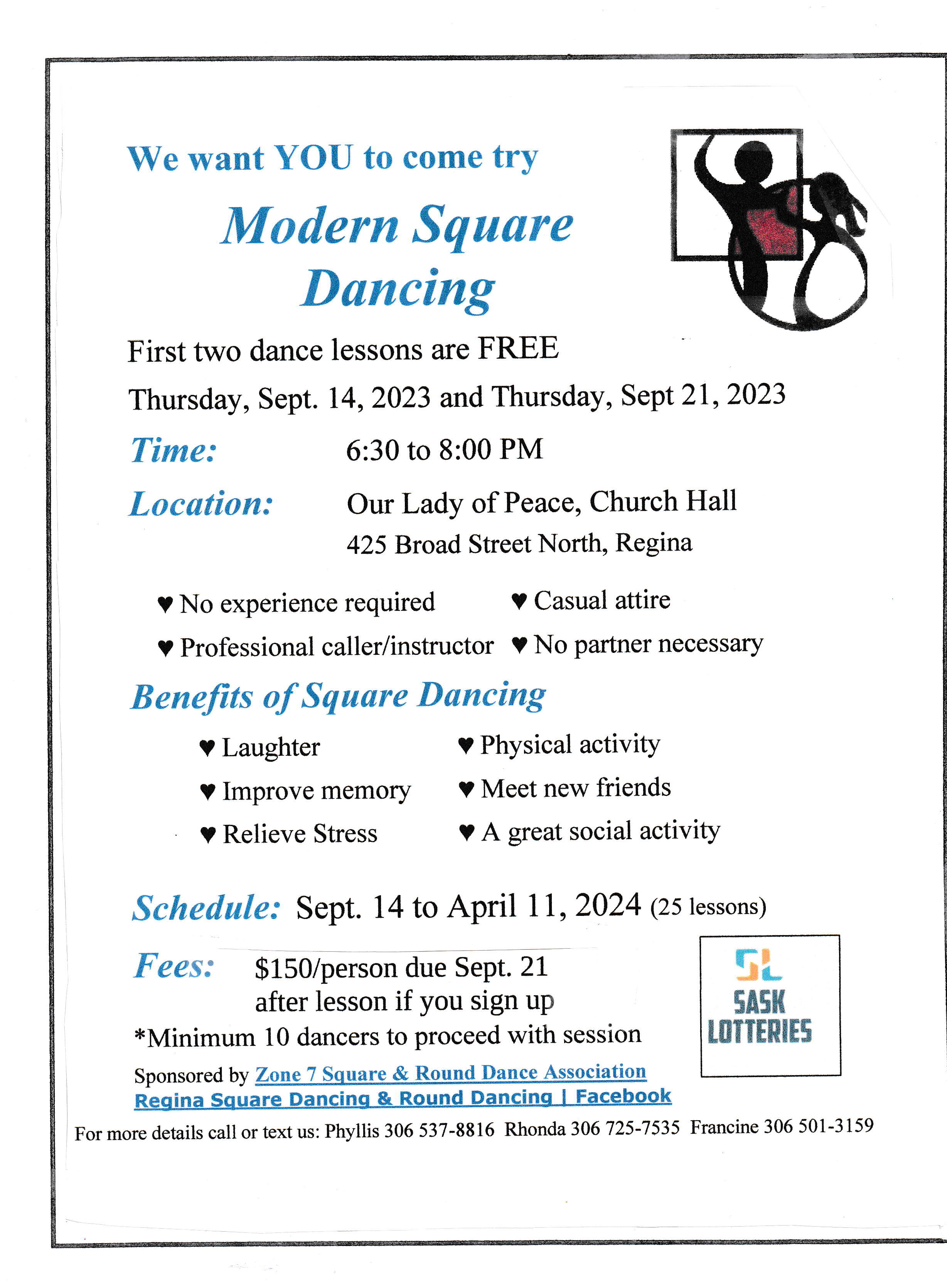 2023-Sept-Beginner-Classes – Saskatchewan Square & Round Dance Federation