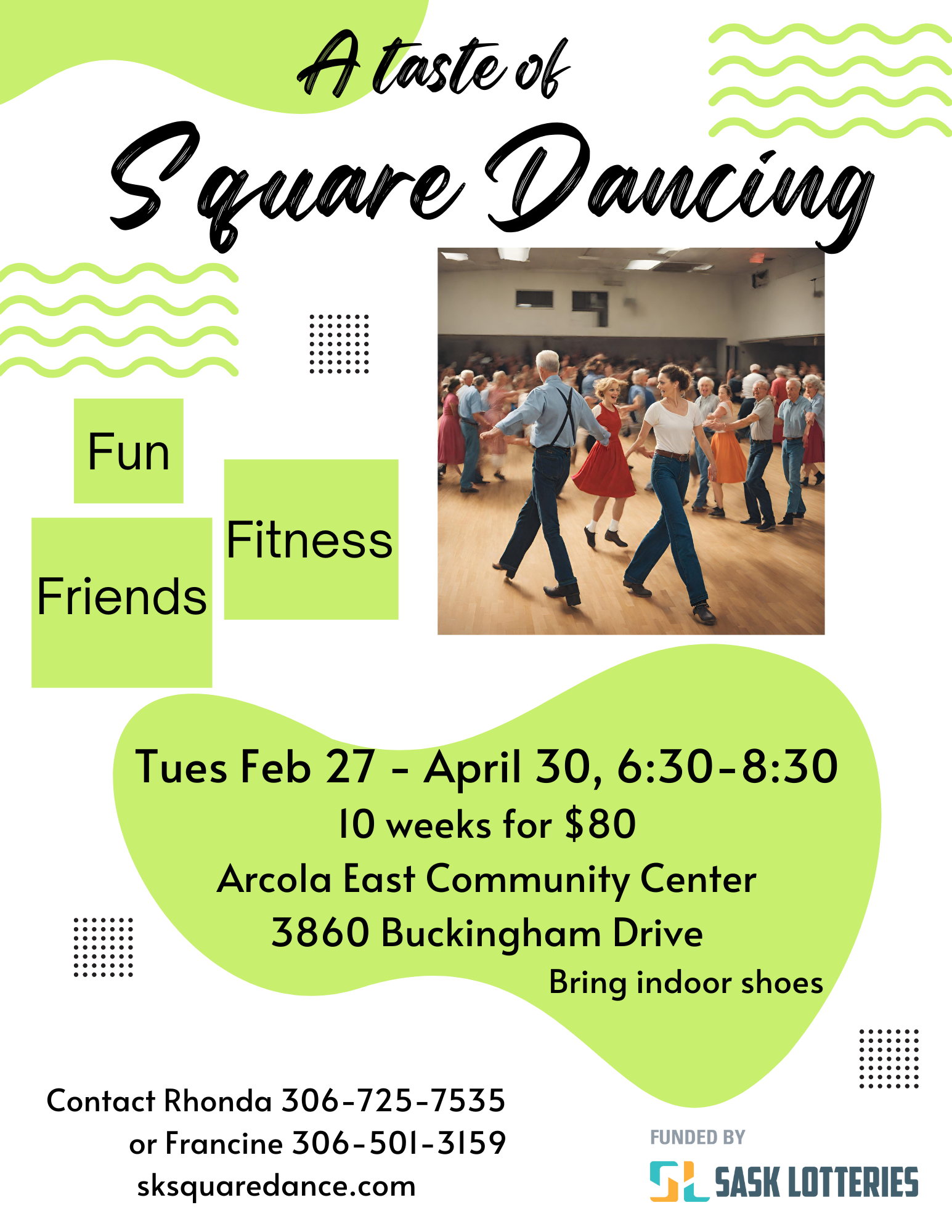 A Taste of Square Dance Sheila – 2024 – Saskatchewan Square & Round Dance Federation